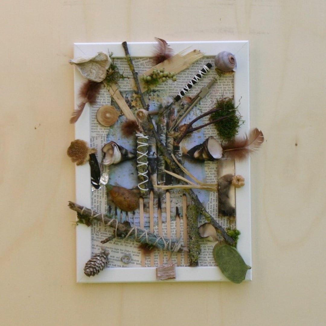 Timothy Kessler Burned and Gone 5 Original Mixed Media Collage ...