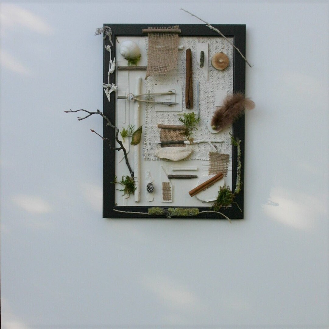 Timothy Kessler the Sublime 7 Framed Original Mixed Media Collage ...