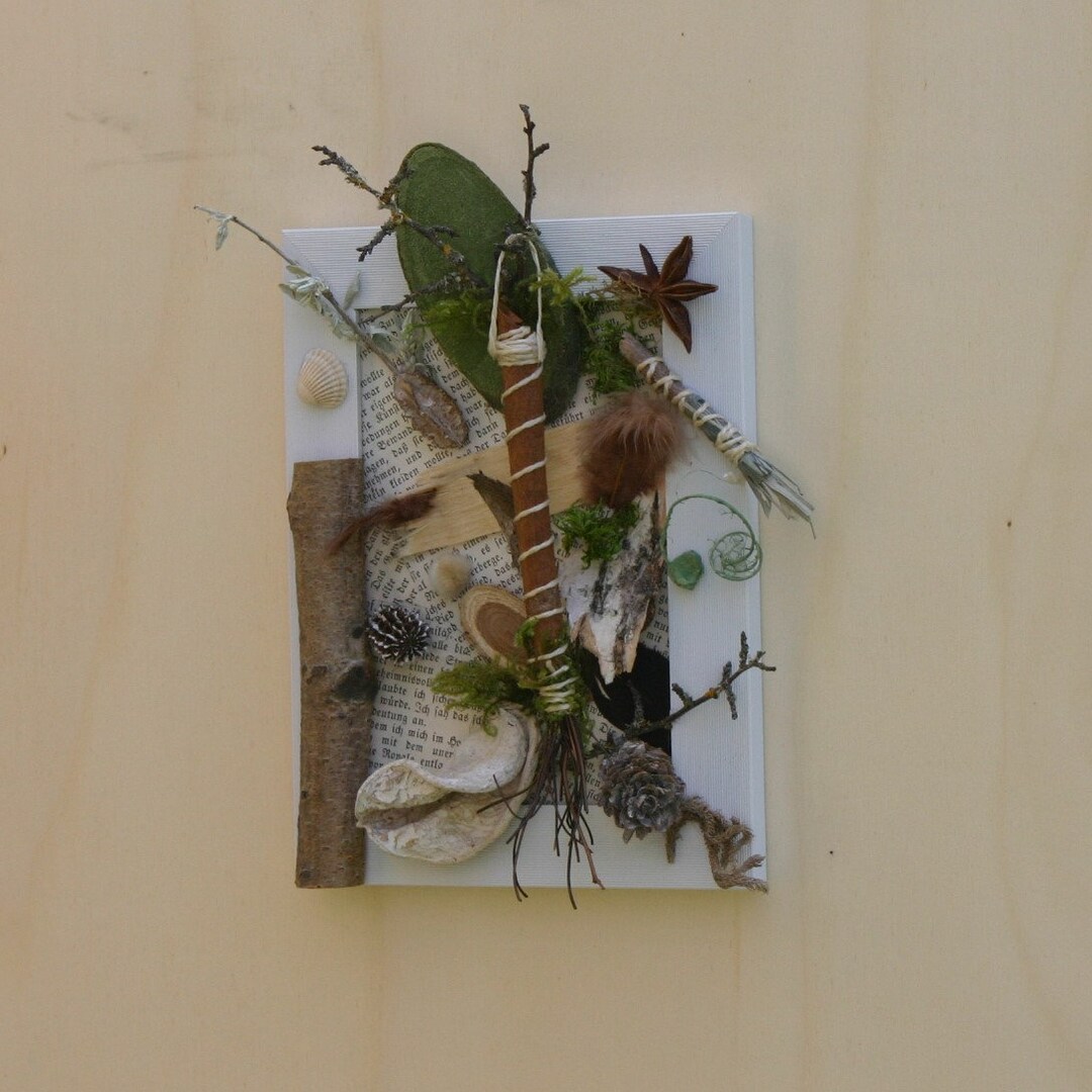 Timothy Kessler Spiral of Time 3 Framed, Original Mixed Media Collage ...