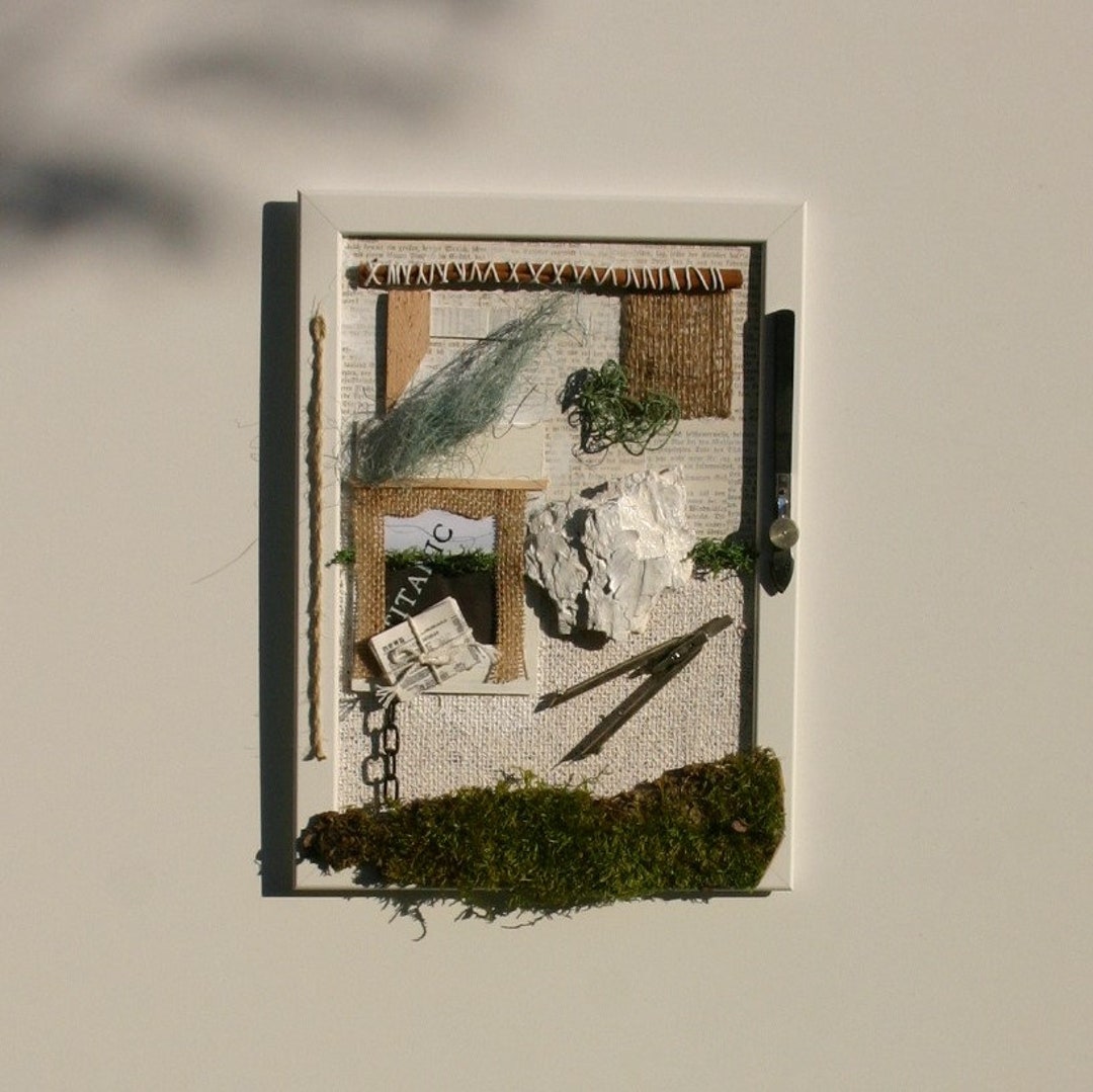 Titanic by Timothy Kessler Original Mixed Media Collage ART Collage ...