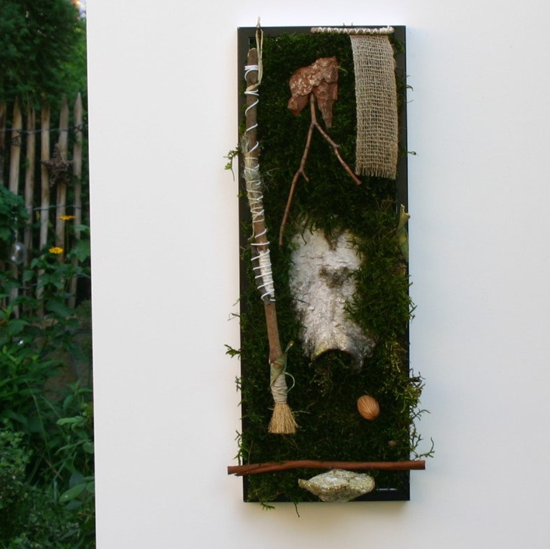 Green Wicca 3 by Timothy Kessler Framed Original Mixed - Etsy