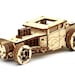 Wooden Bone Shaker Car 3D Puzzle Model With Assembly Instruction ...