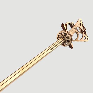 Wooden Laser Cut Epee Sword, Plywood Musketeer Sword Toy for Kids ...