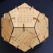 Laser-cut Wooden Pentagon Shaped 2025 Calendar, Unique Plywood ...