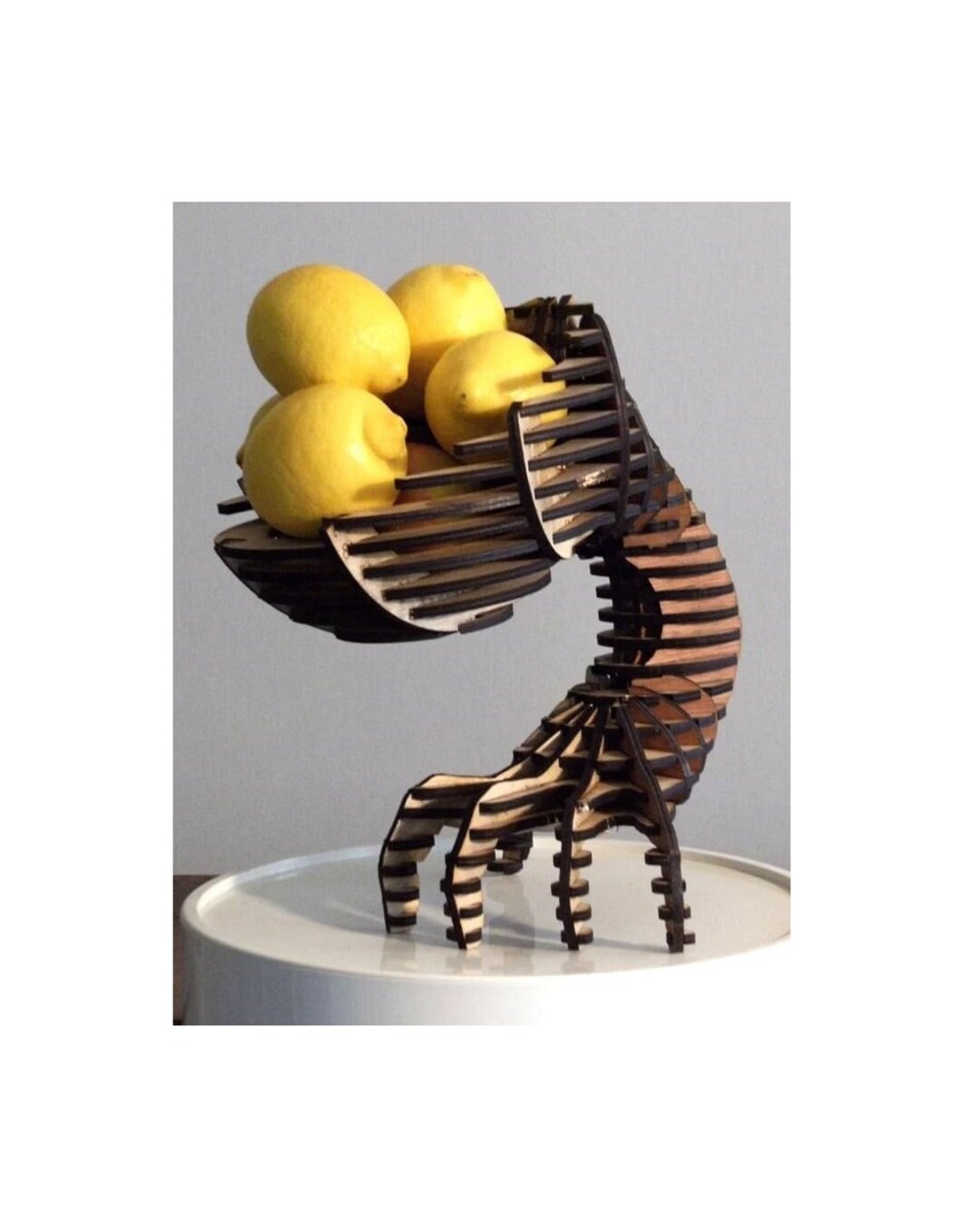 Wooden Laser Cut Hand Shaped Fruit Basket 3D Puzzle, Decorative ...