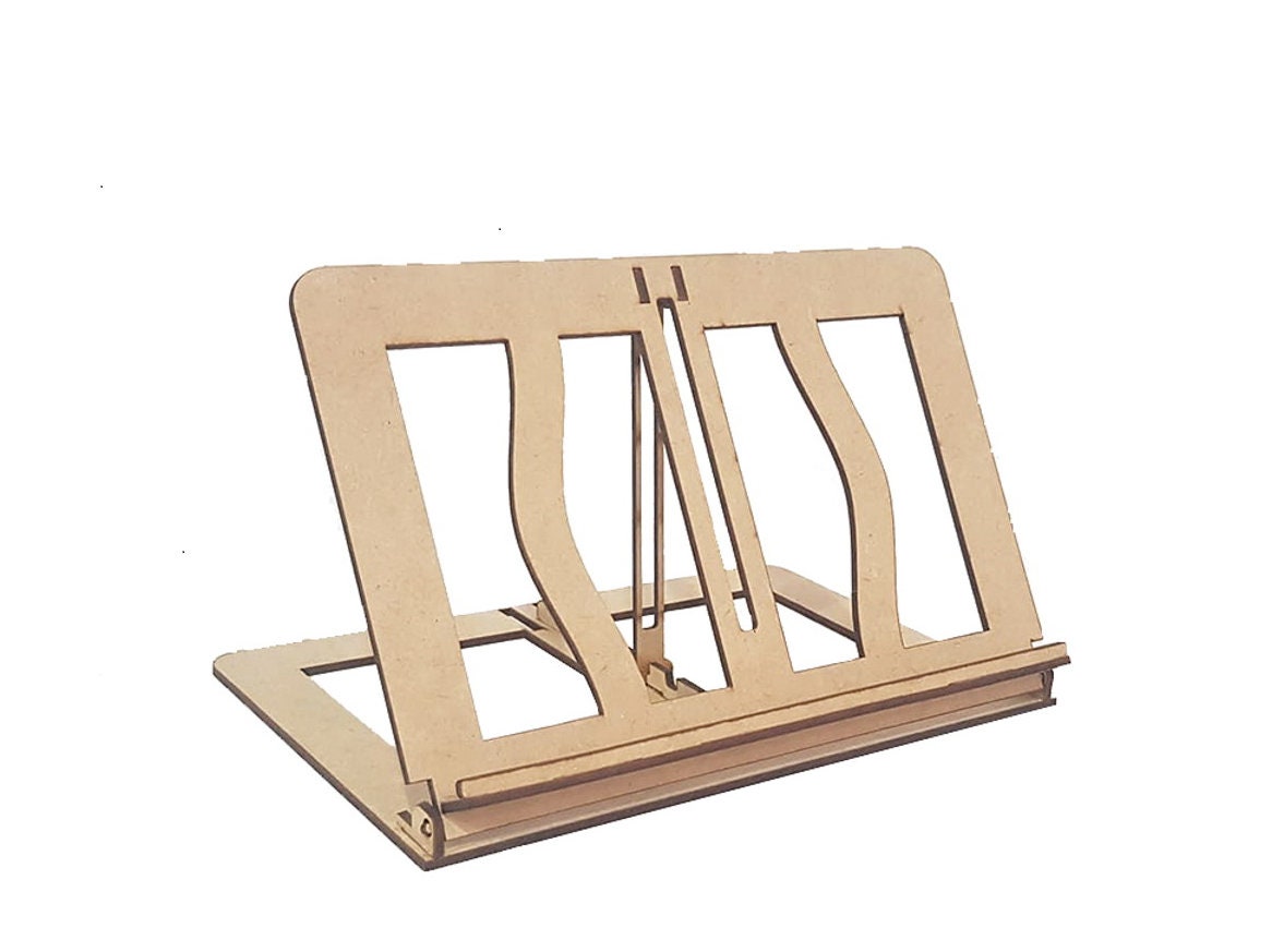 Office iPad Stand Folding Tablet Stand Book Stand Template Laster Cut ...
