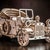 Wooden Bone Shaker Car 3D Puzzle Model With Assembly Instruction ...