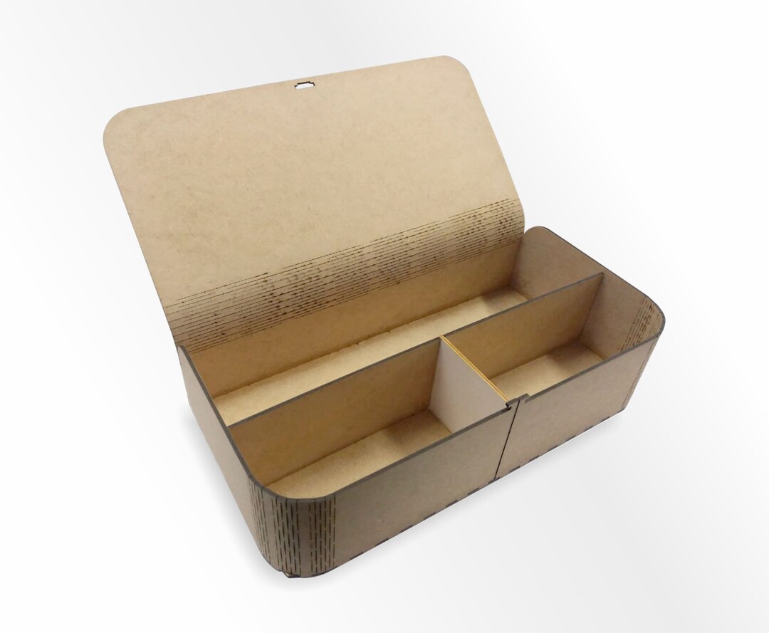 Wooden Storage Box Laser Cut Plywood Box With Lid Vector Template ...