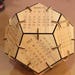 Laser-cut Wooden Pentagon Shaped 2025 Calendar, Unique Plywood ...