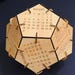 Laser-cut Wooden Pentagon Shaped 2025 Calendar, Unique Plywood ...