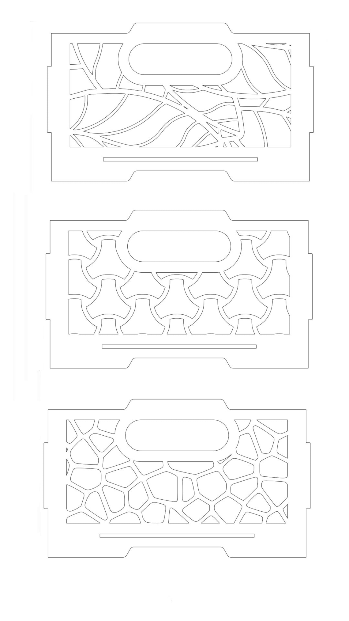 Beautiful Wooden Stackable Storage Box Bundle Nine Laser Cut Stackable ...