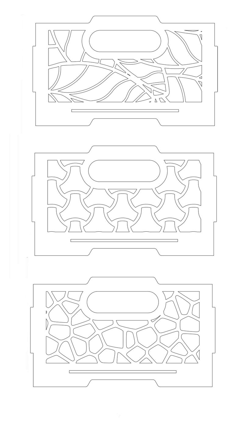 Beautiful Wooden Stackable Storage Box Bundle Nine Laser Cut Stackable ...