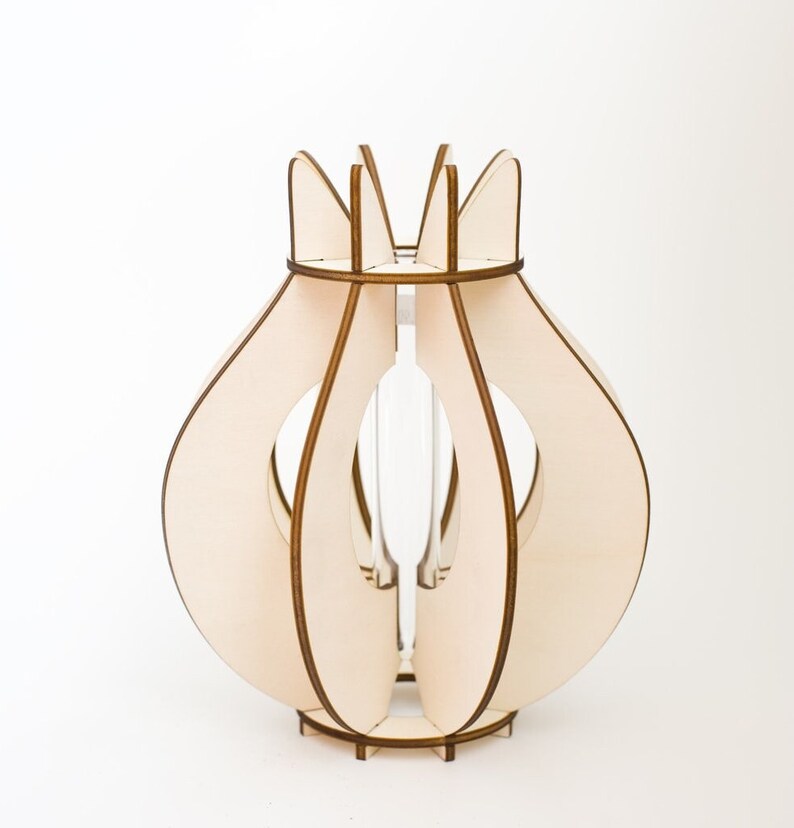 Modern Minimalist Vase Laser Cut SVG, DXF, CDR, Pdf, Ai Vase Vector ...