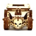Wooden Bone Shaker Car 3D Puzzle Model With Assembly Instruction ...