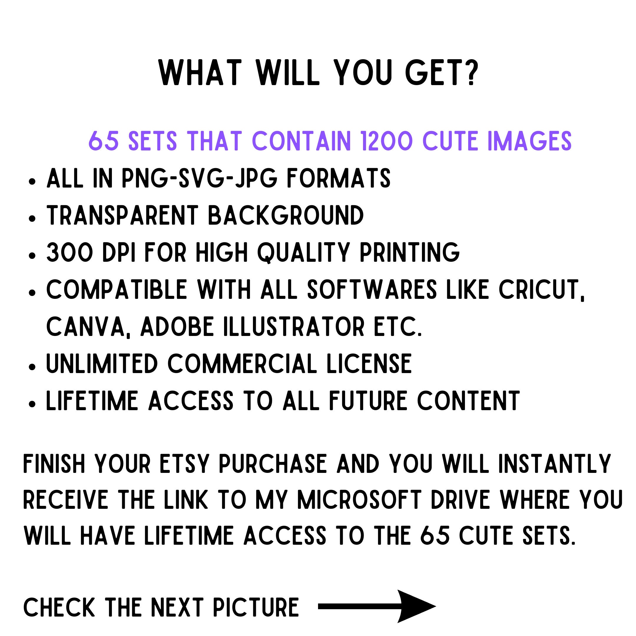 Cute Clipart MEGA BUNDLE Cute Kawaii Clipart Cute Animals Png Cute Food ...