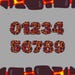 Lava Letters & Numbers PNG SVG | Volcano Font - Etsy