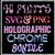 3D Silver Gothic Font SVG PNG, Gothic Alphabet, Gothic Letters, Silver ...