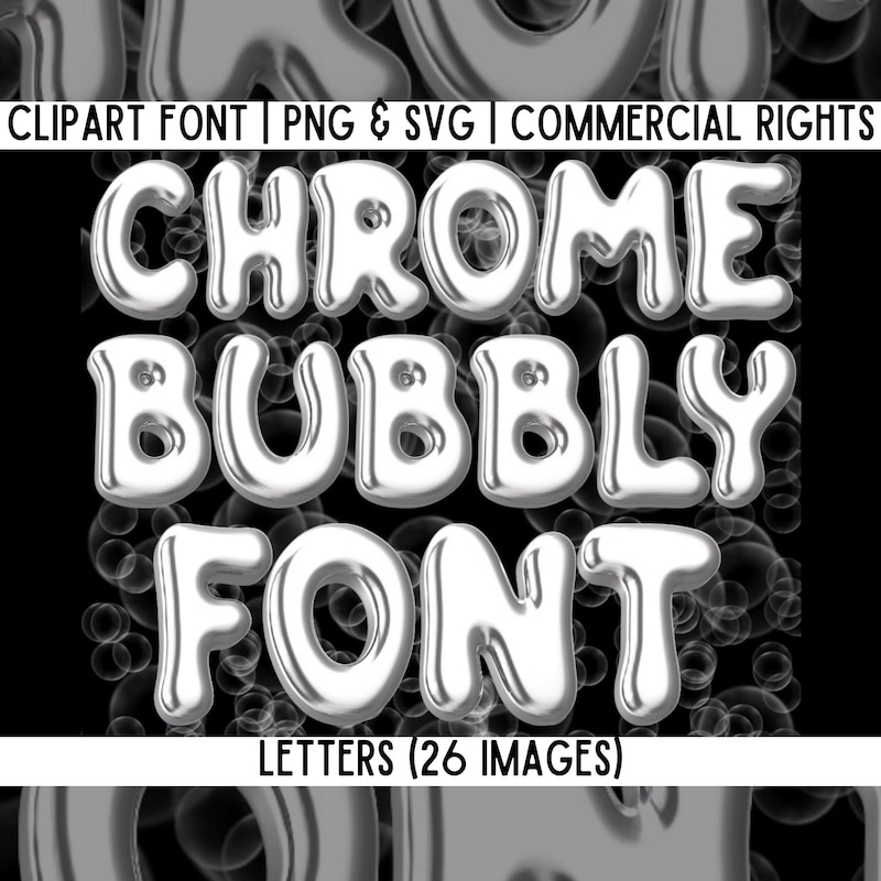 Happy Birthday Bubble Letters - Etsy