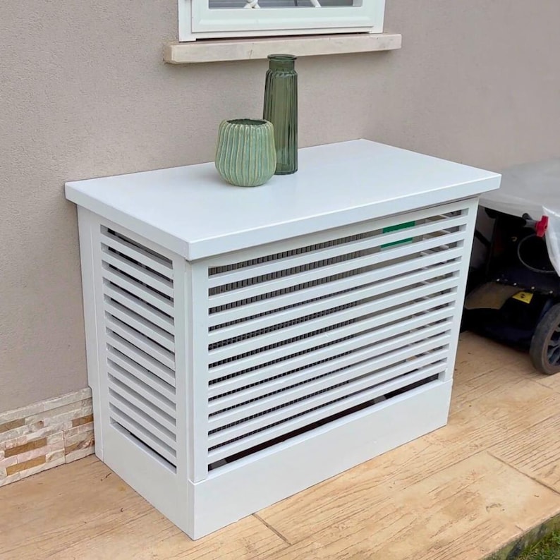 Custom Made Wooden Air Conditioner Cover Elegant and Functional ...