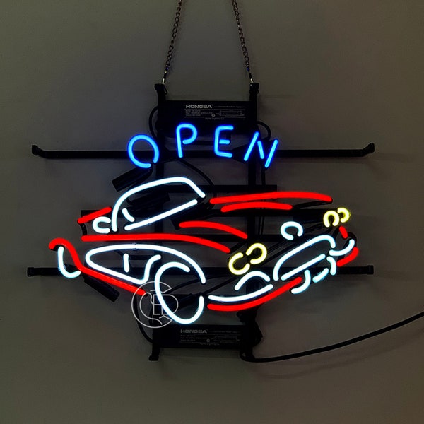 Real Neon Open Sign - Etsy