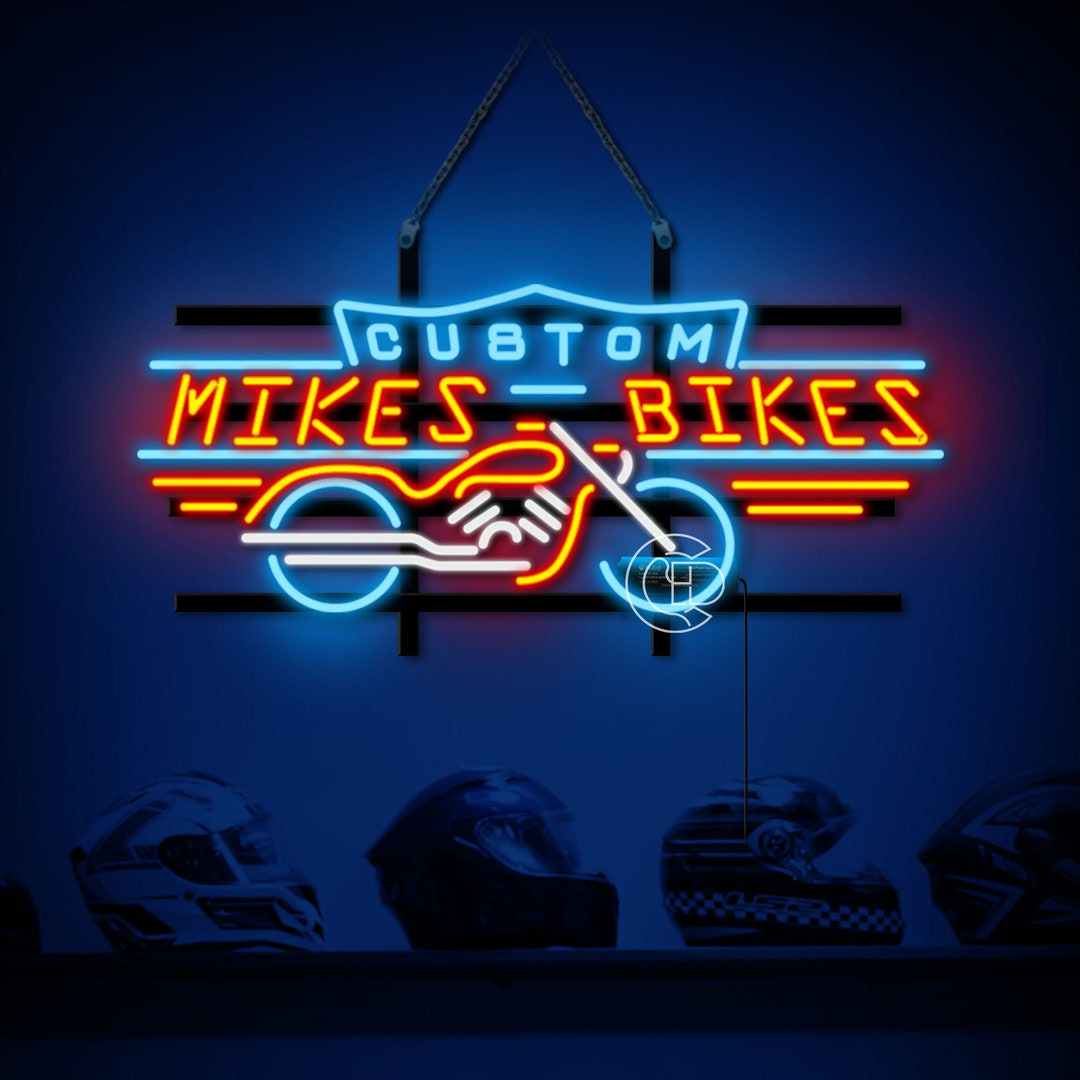 Cello Custom Real Glass Business Logo Neon Sign Light Room Decor Wall ...