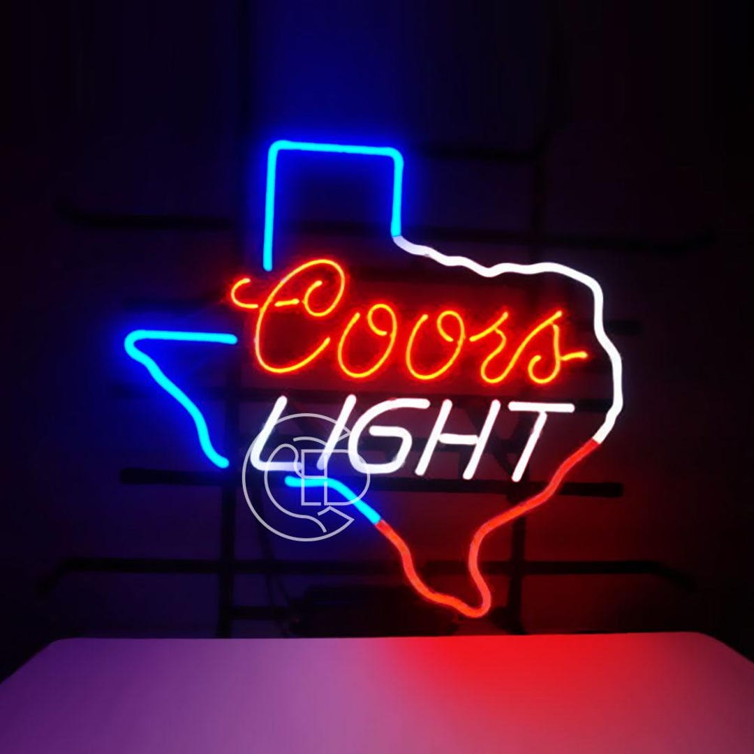 Custom Neon Signs Texas Light Real Neon Sign Light Beer Sign Bar Pub ...