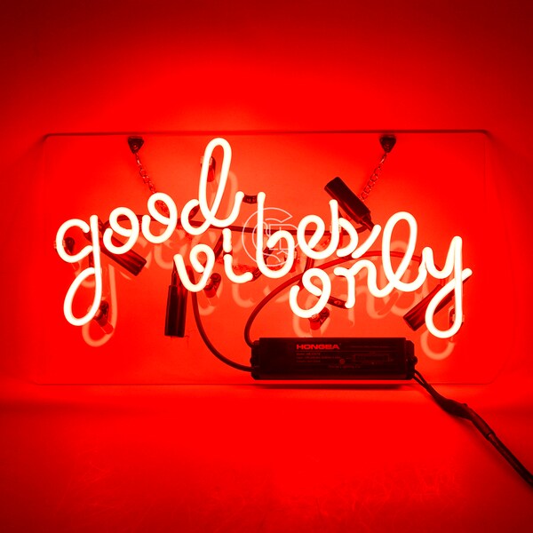 Real Glass Neon Sign - Etsy