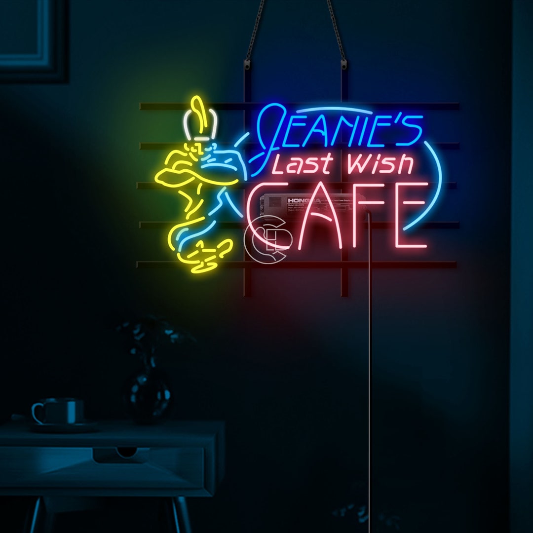 Cafe Sign Coffee House Neon Sign Cafe Decor Business Logo Cafe Sign ...