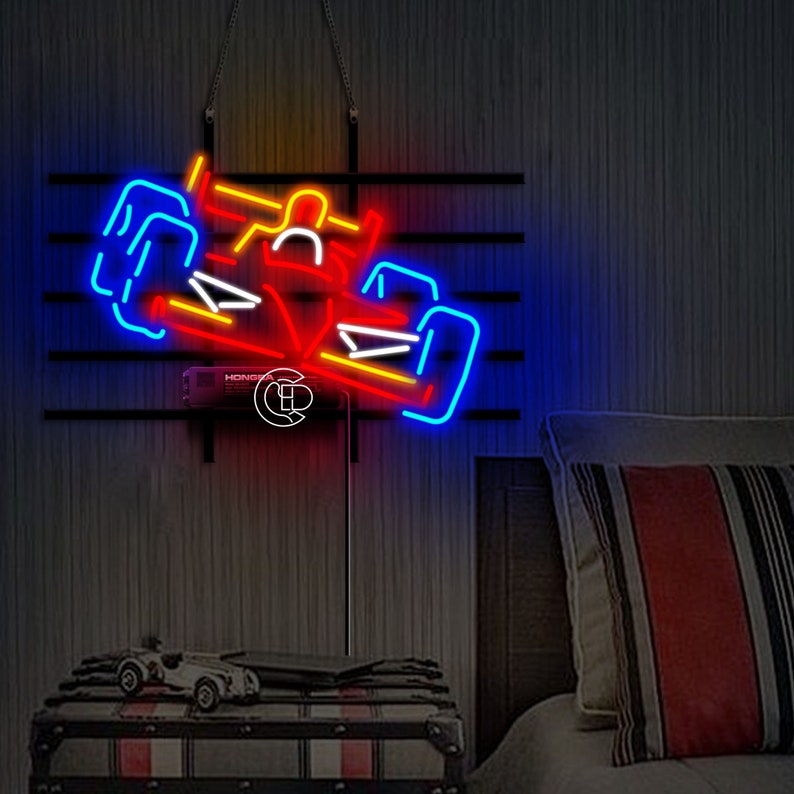 Garage Shop Artwork Formula One F1 Neon Sign Lights Decor Custom ...