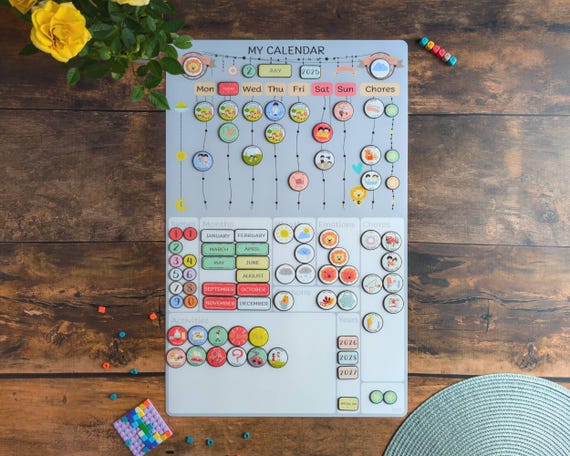 Preschool Magnet Calendar
