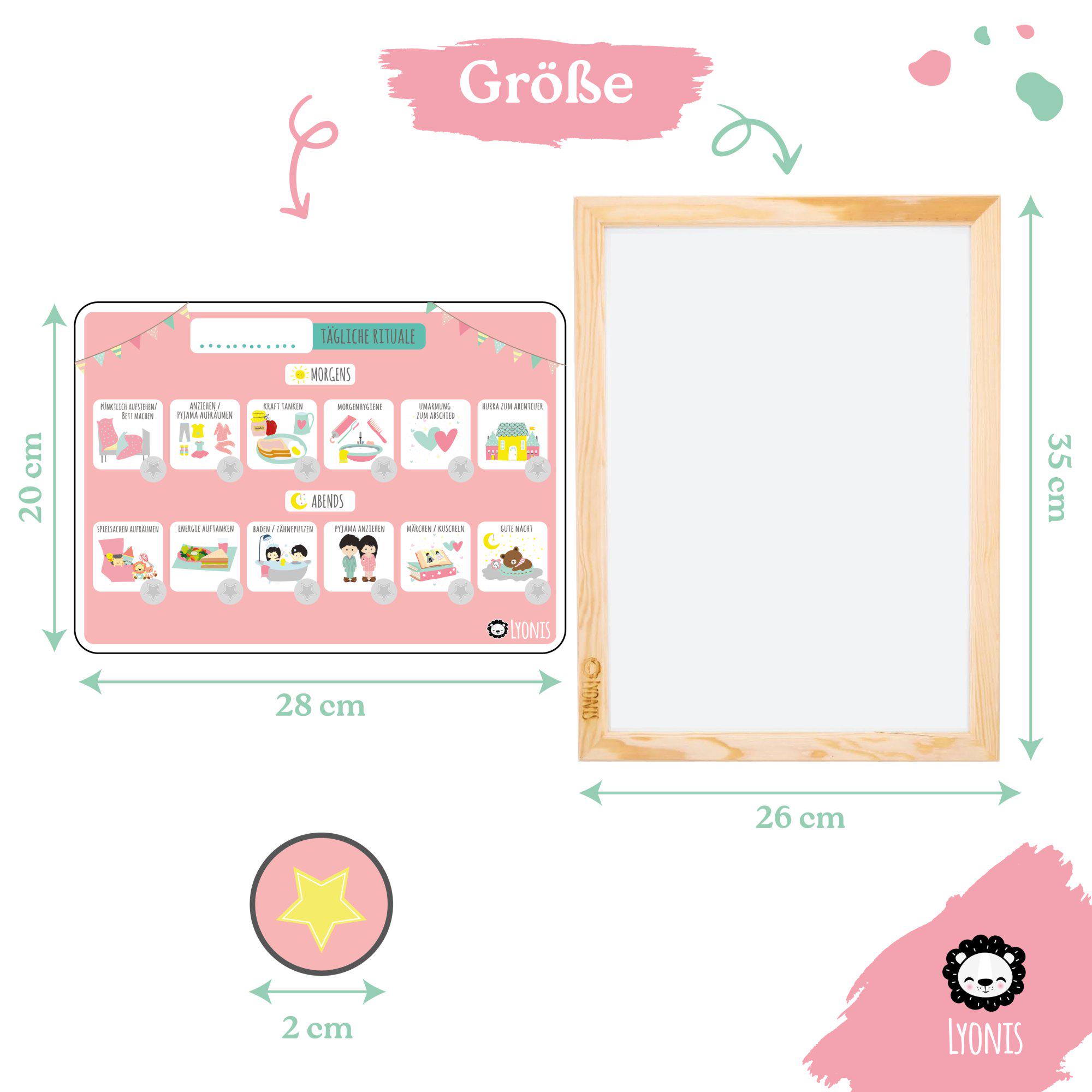 Magnetic Kids Daily Routine, German Version, Montessori, Morning ...