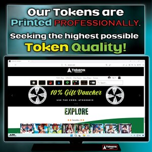 Alternative Tokens - Artifact Gold - Central Statue |+18| (MATURE CONTENT) - Etsy