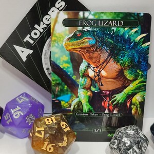 Alternative Tokens - Green Frog Lizard - Scaled Surfer - Etsy