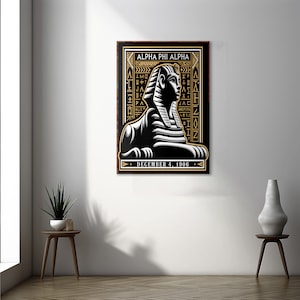 Alpha Phi Alpha Fraternity Sphinx 1- Printable Wall Art | Digital Print ...