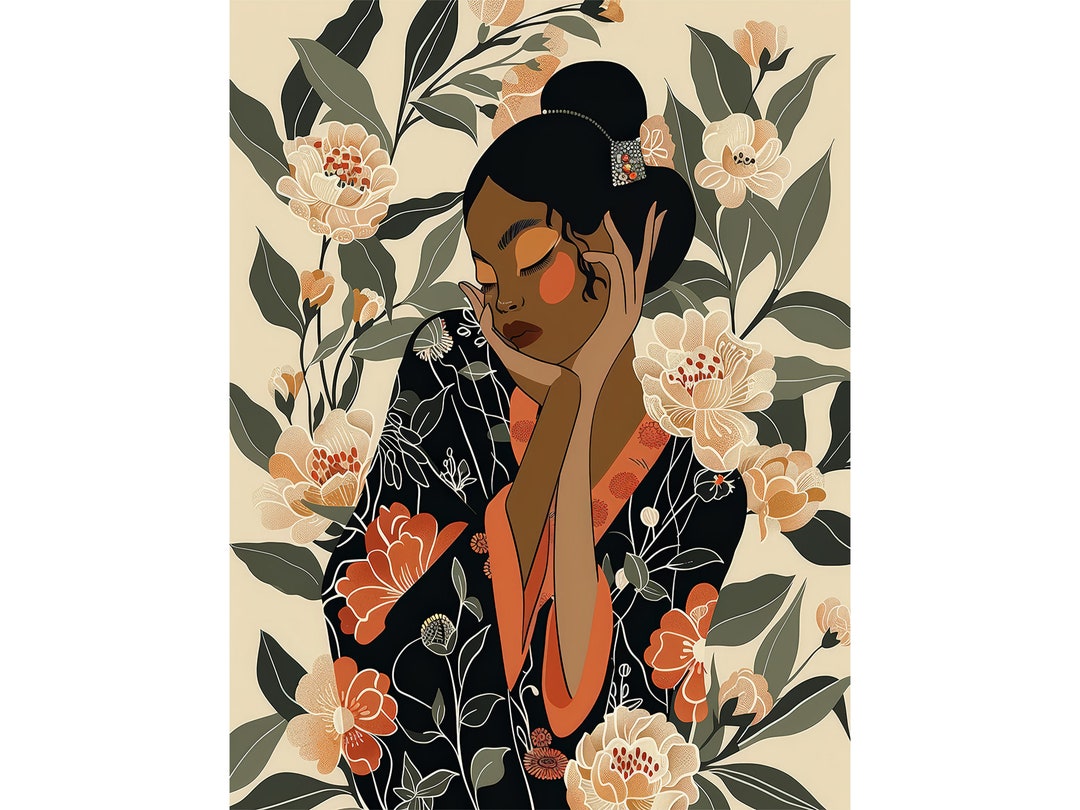 The Universal Muse-printable Wall Art| African Asian Art| Digital Art ...