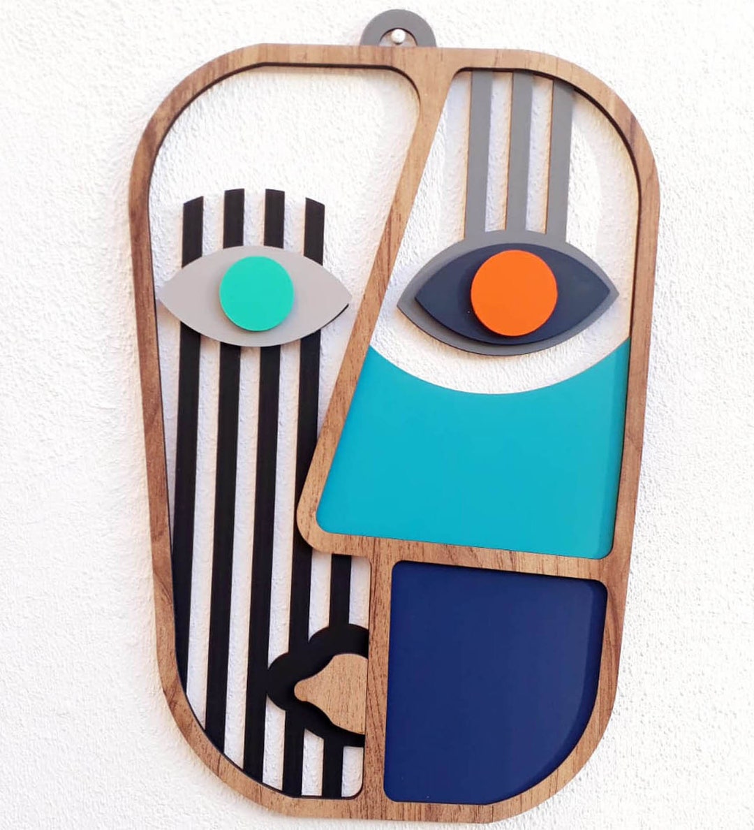 Monica Modern African Mask Hand Made 27*42 HOME DECOR - Etsy
