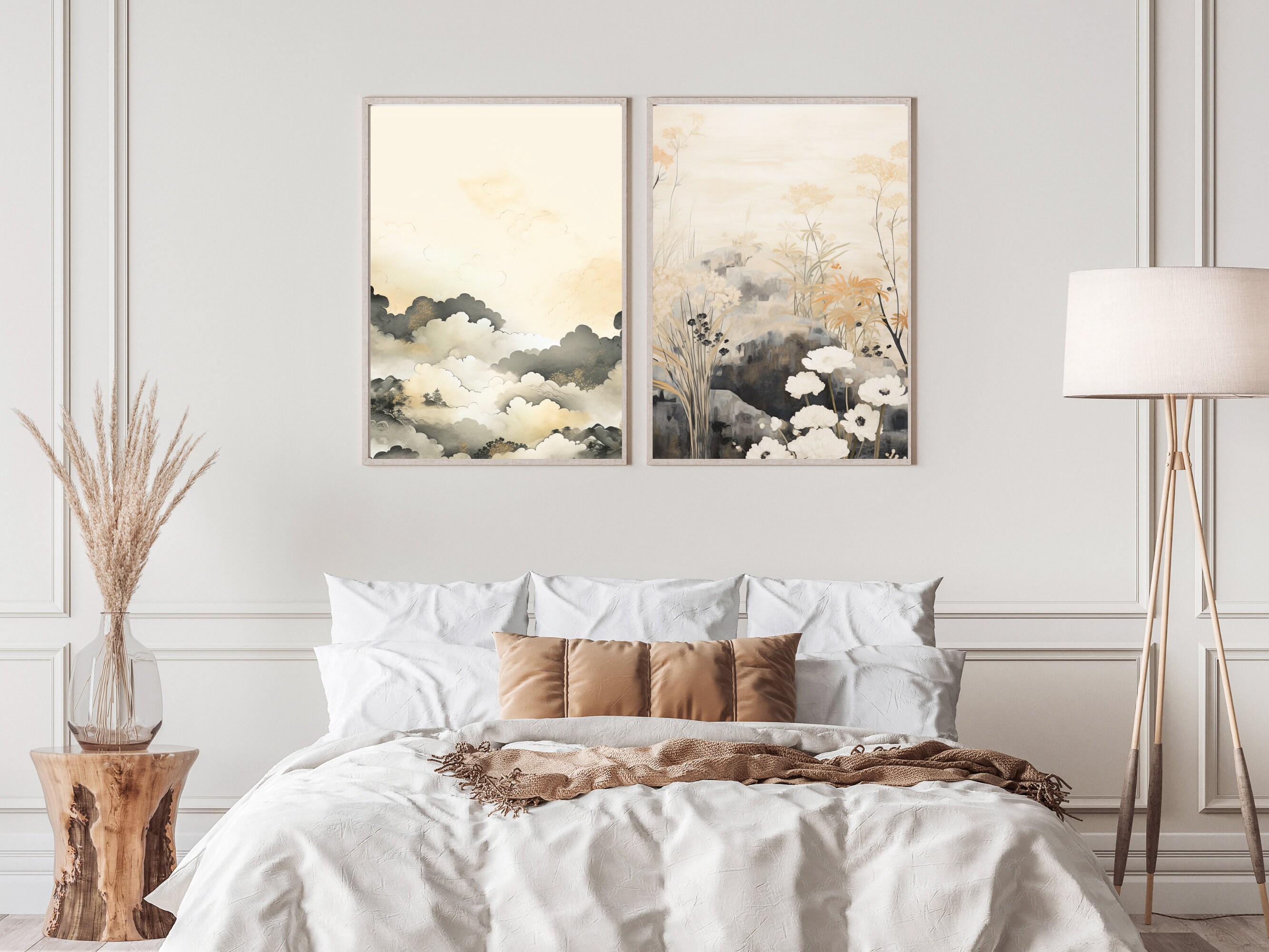 Printable Japandi Wall Art|japandi Art|japandi|japandi Decor|wall Art ...