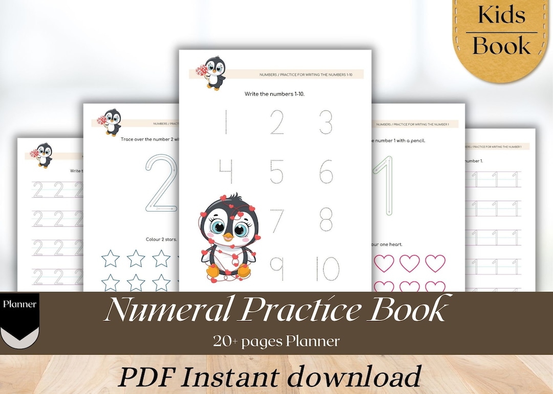 Counting Activities for Kids, Busy Book for Toddlers, Busy Book for ...