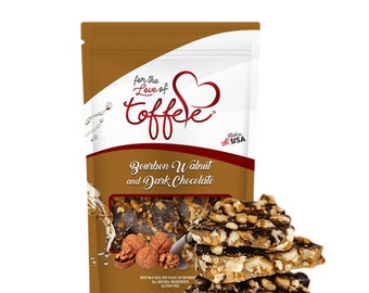 English Toffee Viennese Crunch by Its Delish dark Chocolate Coated, 1 ...