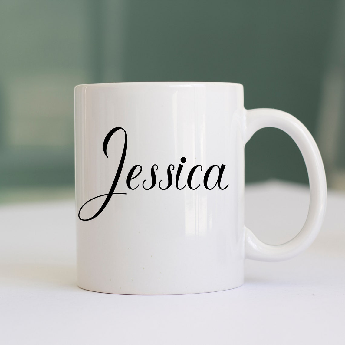 Jessica Script Name SVG Bundle Ideal for Customizing Mugs, Tumblers ...