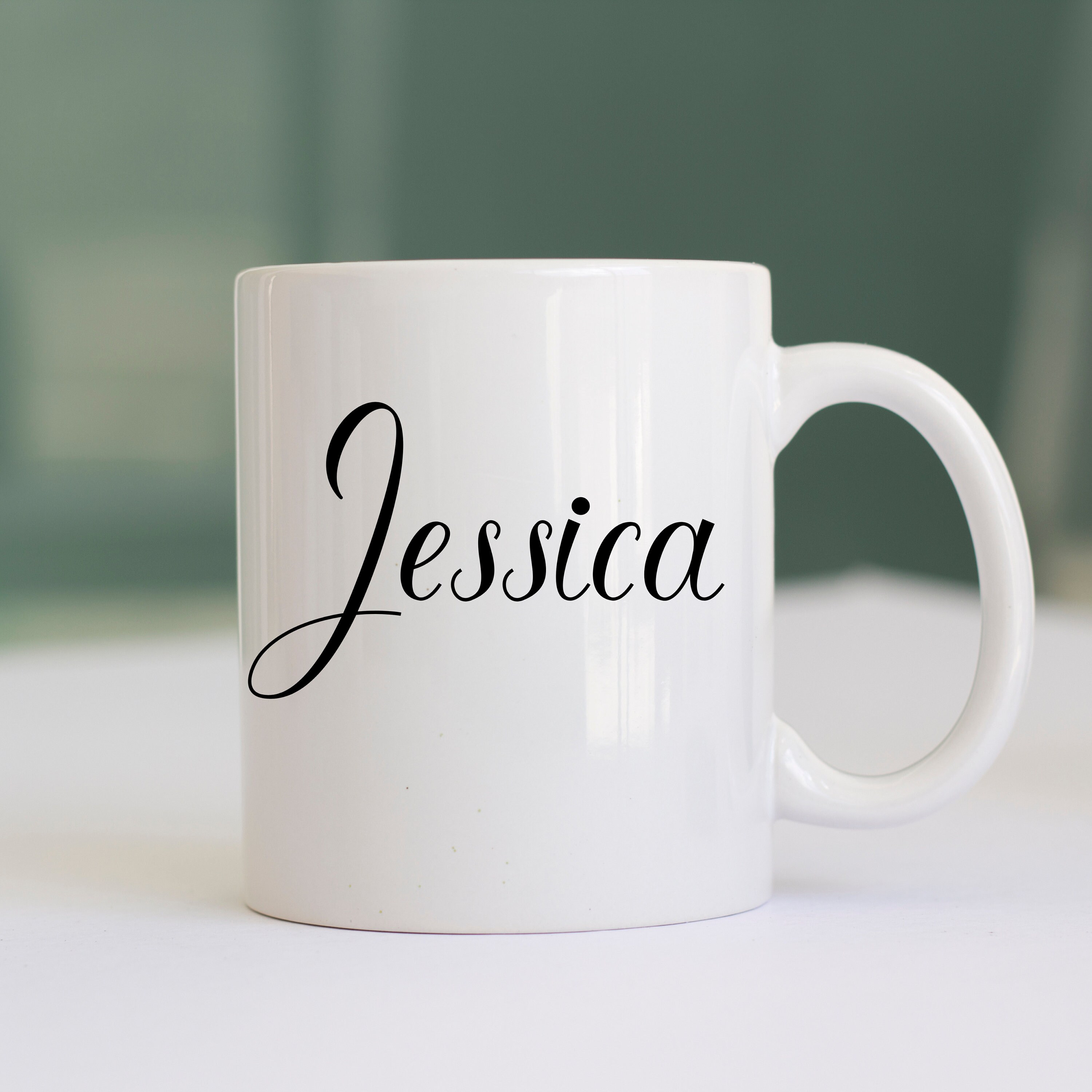 Jessica Script Name SVG Bundle Ideal for Customizing Mugs, Tumblers ...
