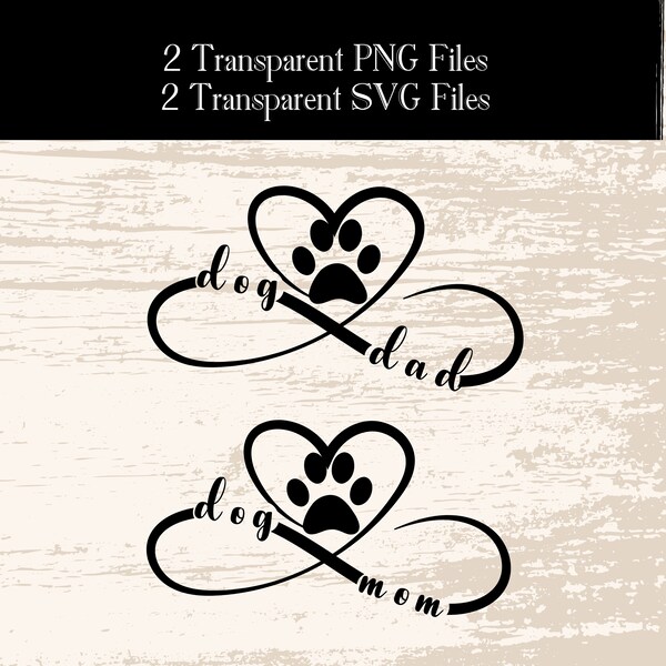 Infinity Paw Svg - Etsy