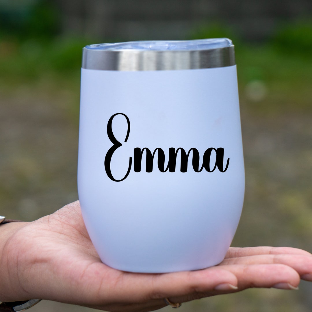 Emma Script Name SVG Bundle Ideal for Customizing Mugs, Tumblers, Hats ...