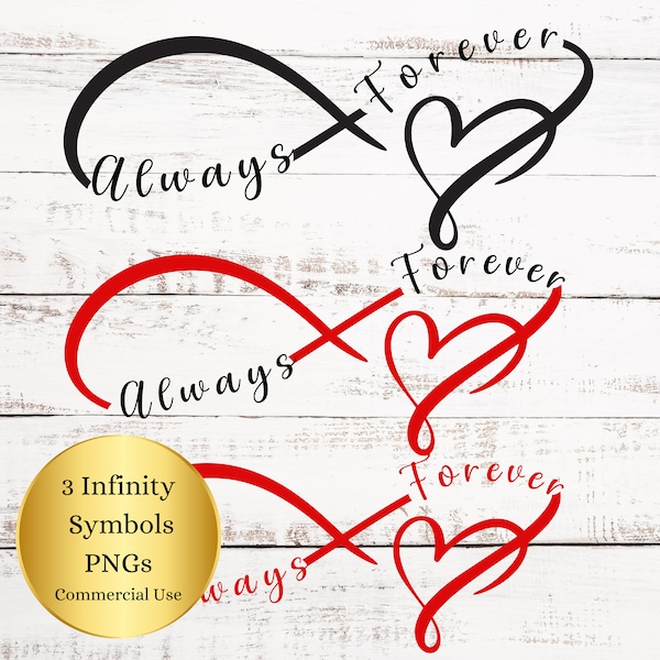 Forever Symbol - Etsy