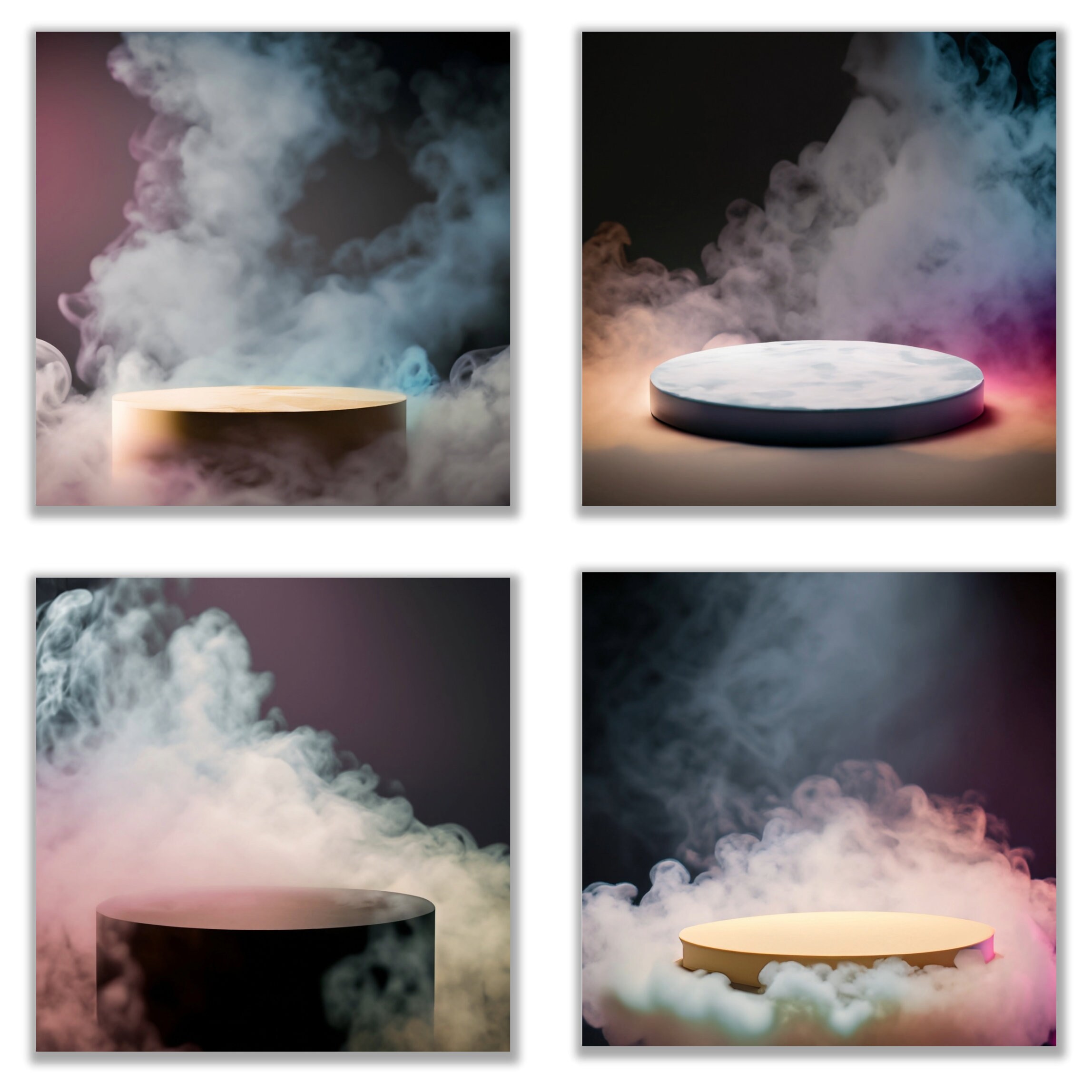 Smoke Podium Product Background | Steam Merchandise Presentation ...