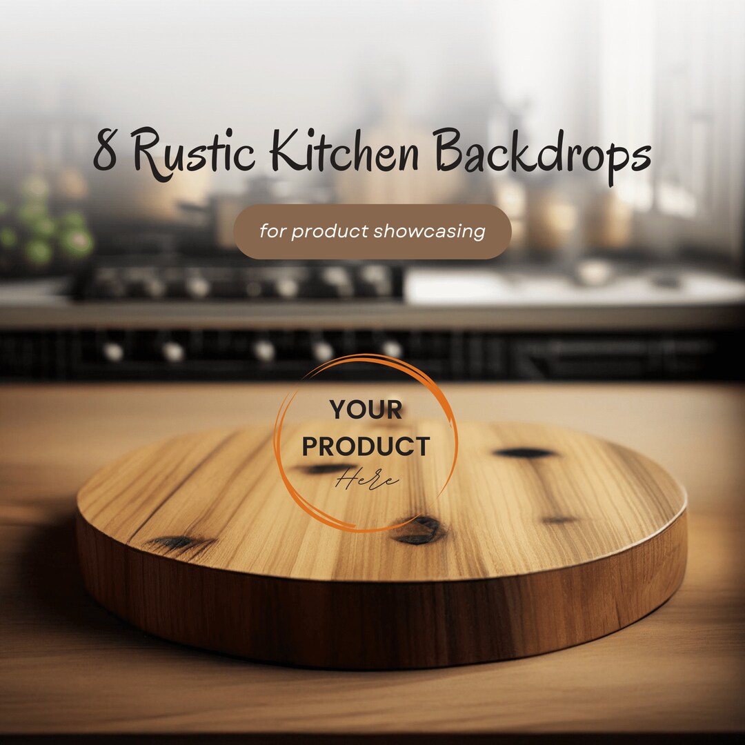 Product Background Wood Kitchen | Backdrop Templates | Rustic Product ...
