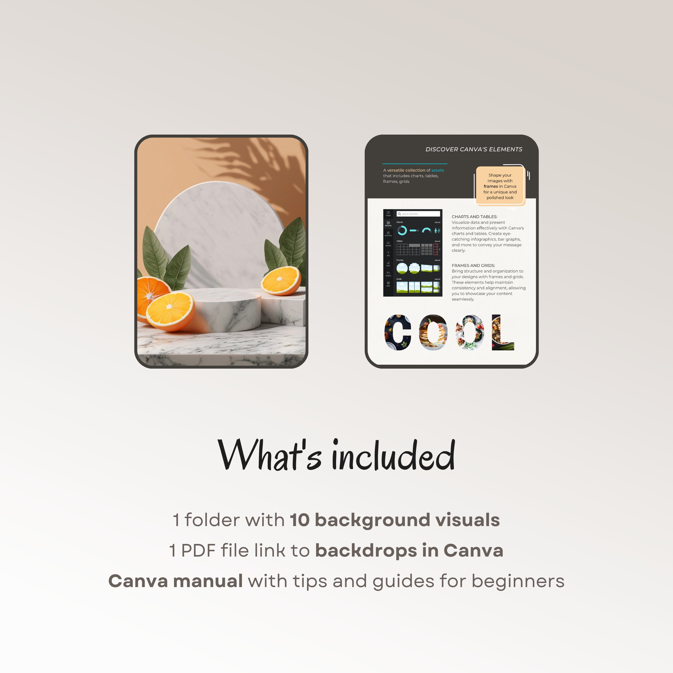 Orange(s) Podium Product Background | Merchandise Presentation Mockups ...