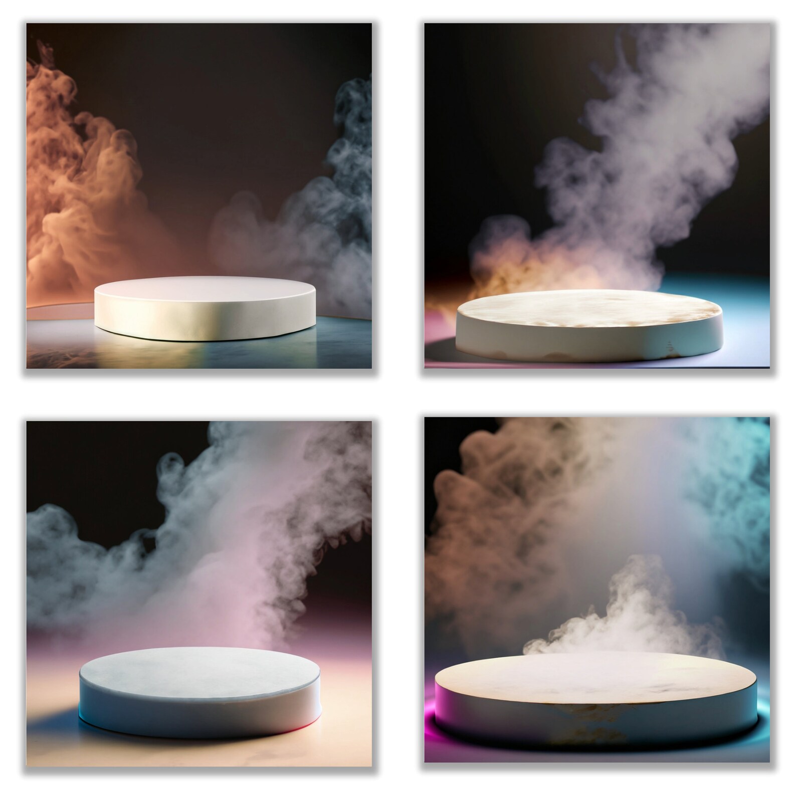 Smoke Podium Product Background | Steam Merchandise Presentation ...