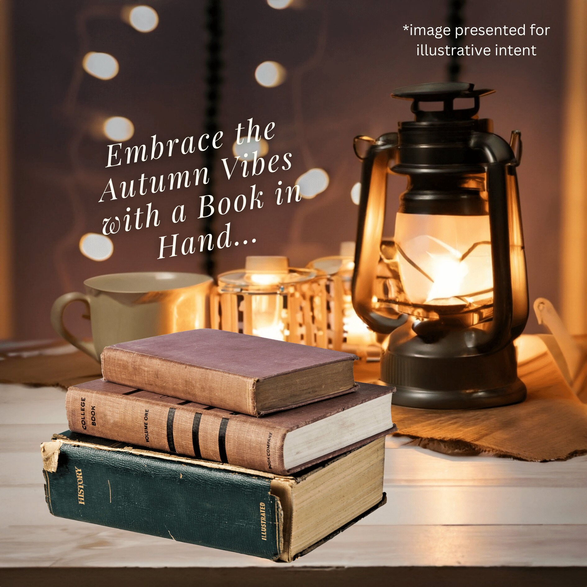 Cosy Autumn Backdrop Product Background Templates Artistic Decor Mockup ...