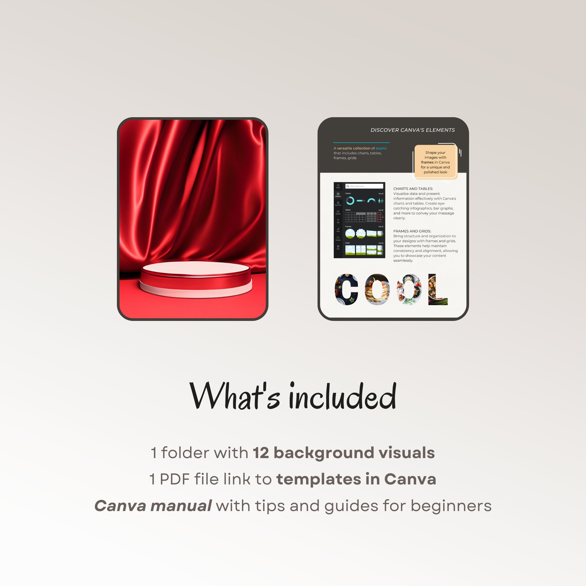 Red Product Background Templates | Product Presentation Mockups ...